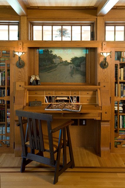 Craftsman Style Home Office Ideas