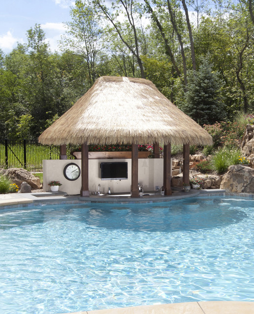 15 Awesome Pool Bar Design Ideas